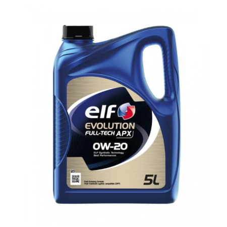 ELF Evolution Full-Tech APX 0W-20 – Engine Oil for Gasoline & Diesel ...